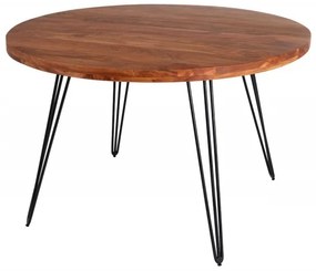 Noble Home Přírodní dřevěný stůl Scorpion 120 cm