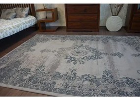 koberec VINTAGE Růžice 22206/085 šedá velikost 200x290 cm | krásné koberce cz