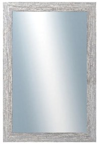 DANTIK - Zarámované zrcadlo - rozměr s rámem cca 40x60 cm z lišty RETRO šedá (2530)
