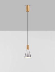 Designový lustr Voi 1 B Šedá