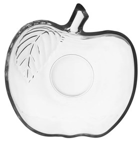 Miska sklo jablko 12x12,5 cm