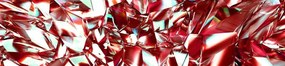 Fototapeta na linku Red Crystal 260 x 60 cm | KI260-071