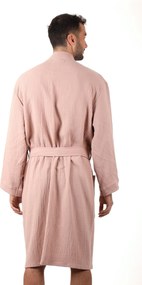 Mušelínový župan Dacca Natur 12 24 1613 unisex - M