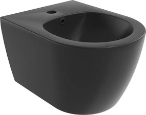 Mexen CARMEN, závěsný bidet, 49 x 37 cm, černá matná, 35884985
