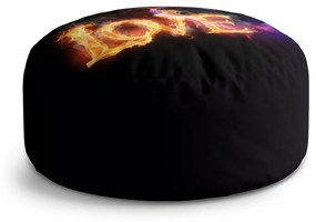 Sablio Taburet Circle Love: 38x48 cm