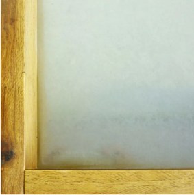 Přesazovací stolek se 2 policemi masivní akácie a zinek