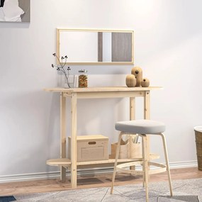 Konzolový stolek 110x40x80 cm masivní borové dřevo - Default Title