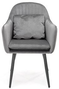 Jídelní židle K464 šedá