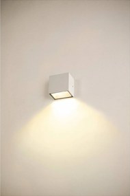 LA 1005149 SITRA S WL SINGLE venkovní LED nástěnné přisazené svítidlo bílé CCT switch 3000/4000 K - BIG WHITE (SLV)