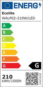 Ecolite LED stropní svítidlo 210W s DO WALP02-210W/LED