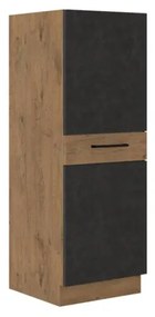 Woodline 50 DK-145 1F Střední kuchyňská skříňka, Barva: Dub lancelot / matera