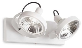 Ideal Lux Stropní svítidlo GLIM PL2 BIANCO