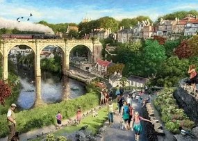 GIBSONS Puzzle Knaresborough / 1000 dílků / 68 x 49 cm