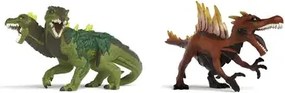 SCHLEICH Eldrador Creatures Ohnivý dinosaurus vs. Ještěr z džungle / o