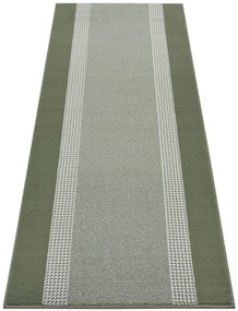 Hanse Home Collection koberce Běhoun Basic 105487 Green Rozměry koberců: 80x500