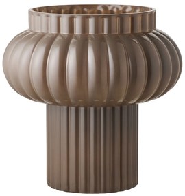 House Nordic Ručně foukaná váza VASE hnědá