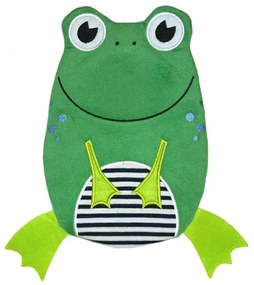 Termofor Hugo Frosch Eco Comfort - žába, 0,8 l, zelená