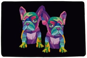 Rohožka bulldog babies, 75 x 45 cm