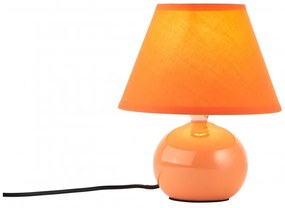 Brilliant61047/38 Keramická stolní lampa  PRIMO broskvová
