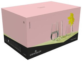 Crystalex - Bohemia Crystal Sklenice na prosecco Sandra 250 ml, 6 ks