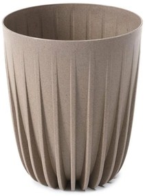 Květináč STRIPPED ECO I 39 cm latte