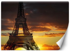 Gario Fototapeta Eiffelova věž při západu slunce Materiál: Vliesová, Rozměry: 200 x 140 cm