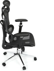 Ergonomická kancelářská židle FORCE - černá síťovina
