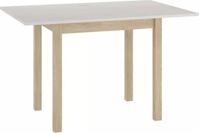 Jídelní rozkládací stůl Flip 80/160 cm kašmírový/dub Cremona Torro