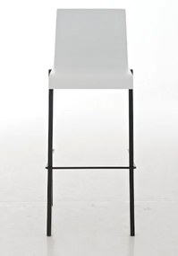 Barová židle Tanner bílá matná