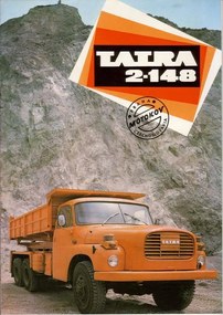 Plechová cedule Tatra 2-148 Velikost: A5 (20 x 15 cm)