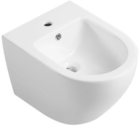 Cerano Fizo, keramický závěsný bidet 490x360x370 mm, bílá lesklá, CER-CER-417395