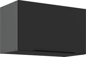 ARIA ab | horní skříňka 60 GU-36 1F výklopná | 60 cm | ANTI FINGERPRINT povrch | antracit/černá