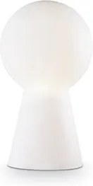 Stolní lampa Ideal Lux Birillo TL1 medium bianco 000251 bílá 22cm