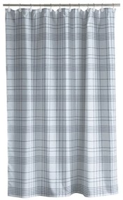 Södahl Sprchový závěs 180x200 Tartan Linen Blue