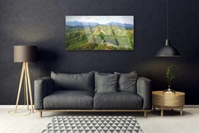 akrylový obraz Velká Zeď Hora Krajina 100x50 cm