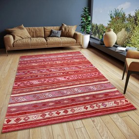 Hanse Home Collection koberce Kusový koberec Gobelin 105871 Red Multicolored - 150x220 cm