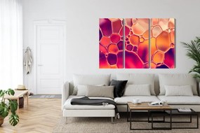 Vícedílný obraz Kapky Vody Na Makro Měřítku Nedostatek Nedostatek Plátno Canvas 120x80