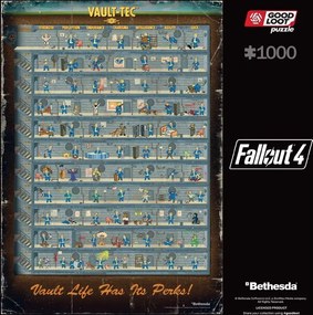Good Loot Fallout 4 Perk Poster 1000 dílků