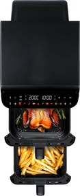TESLA AirCook DualZone Q670 XXL - multifunkční duální digitální horkovzdušná fritéza