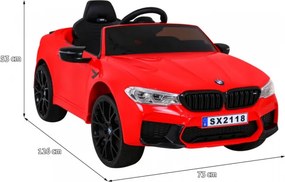 Dětské elektrické autíčko BMW M5 DRIFT červené