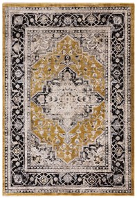 Tribeca Design Kusový koberec Airplane Gold Medallion Rozměry: 240x330 cm