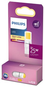 Philips G9 LED kolíková žárovka 2W 2 700K