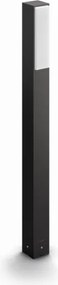 PH 16489/93/P3 LED Venkovní sloupkové svítidlo Philips Stratosphere 16489/93/P3 antracitové velké 4000K - PHILIPS (915005378902)