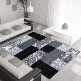 Vopi | Kusový koberec Parma 9220 black - 80 x 300 cm