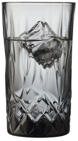 Lyngby Glas Sada sklenic Highball Sorrento 38 cl (4 ks) Smoke