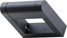 AZZ AZ2132 LED Venkovní nástěnné svítidlo Azzardo Frame wall dark grey AZ2132 8W 800lm 3000K IP54 18,5cm tmavě šedé - AZZARDO