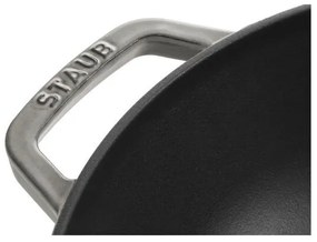 Staub pánev wok se skleněnou poklicí 30 cm/4,4 l grafitově šedá, 1312918