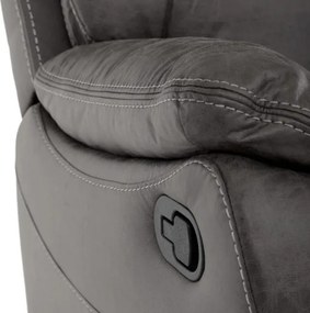 Polohovací křeslo šedé TV-4092 GREY3