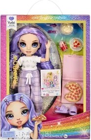 MGA RAINBOW HIGH Panenka Junior High PJ Party Violet / 23 cm / od 4 le