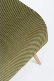 Zelená polstrovaná lavice Olga – Bizzotto